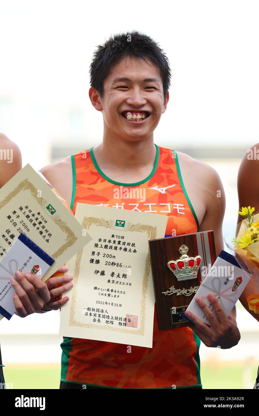 Gifu Memorial Center Nagaragawa Stadium, Gifu, Japan. 25th Sep, 2022. Kotaro Ito, SEPTEMBER 25 ...