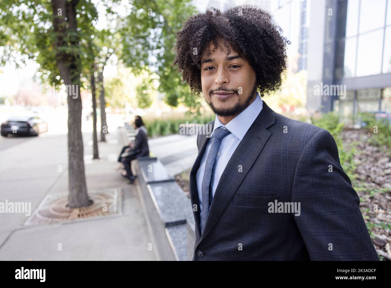 Mixed race man suit hi-res stock photography and images - Alamy
