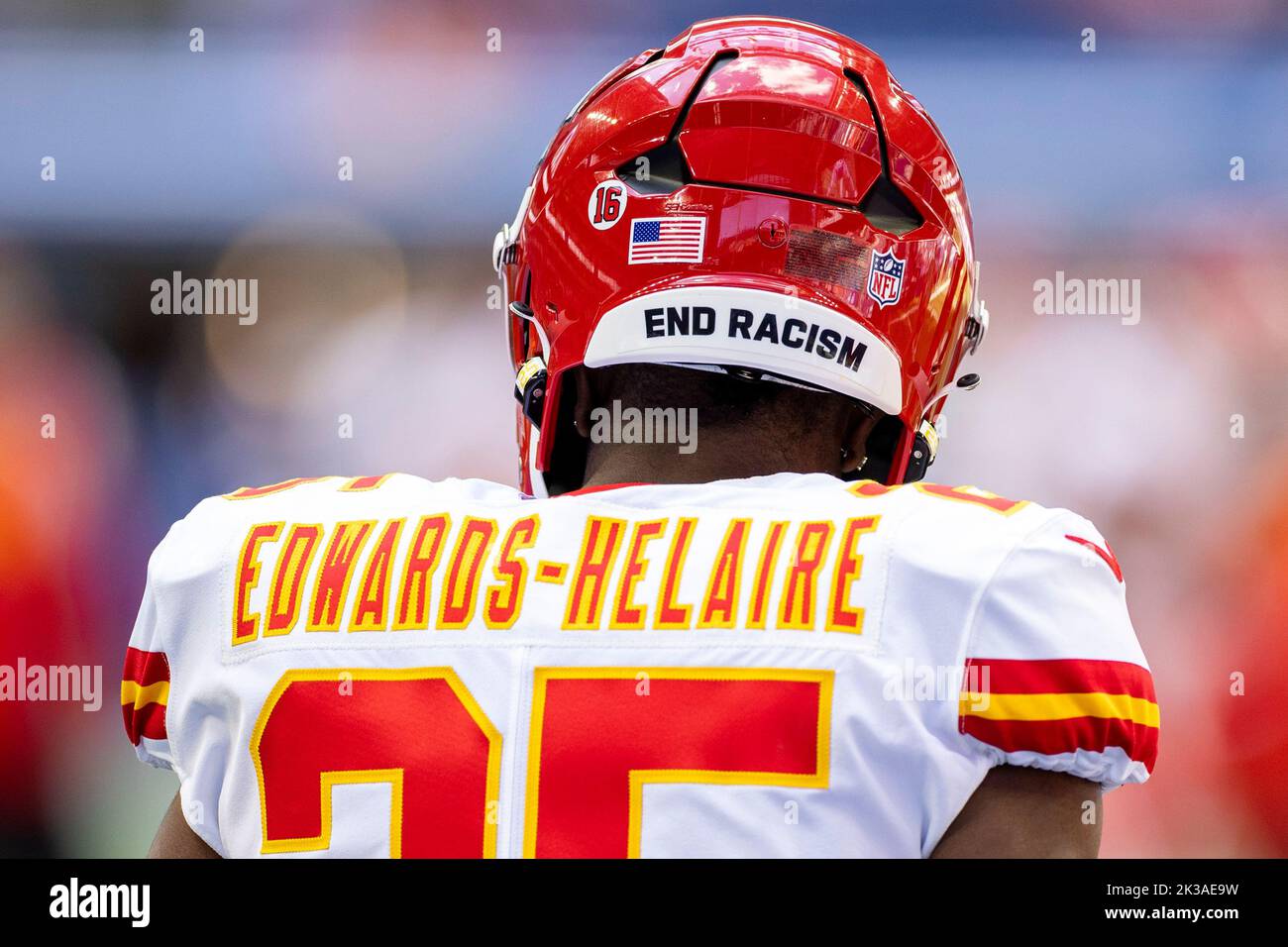 Indianapolis, Indiana, USA. 25th Sep, 2022. Kansas City Chiefs running ...