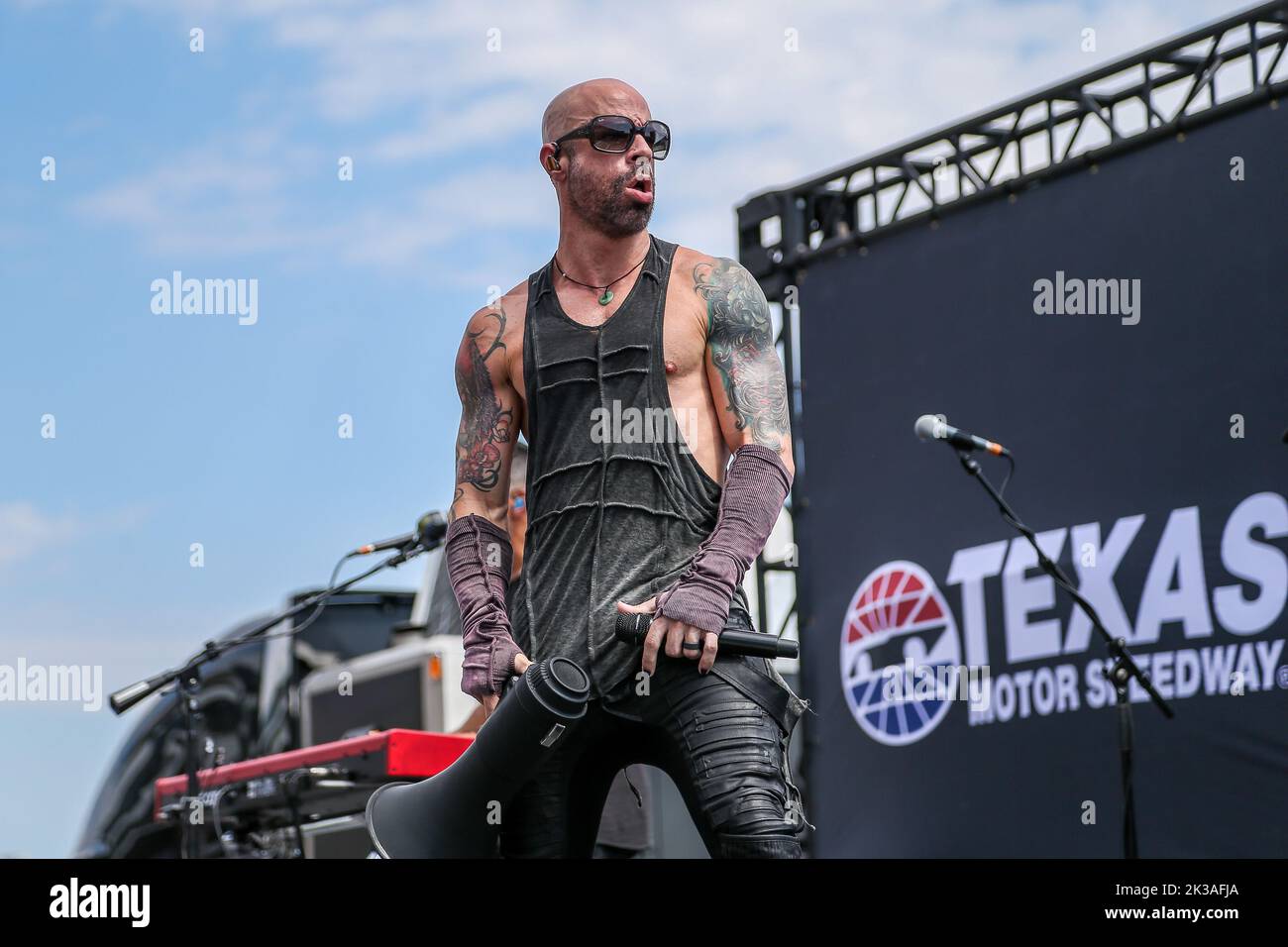 Fort Worth, Texas, USA. 25th Sep, 2022. Chris Daughtry and band members ...