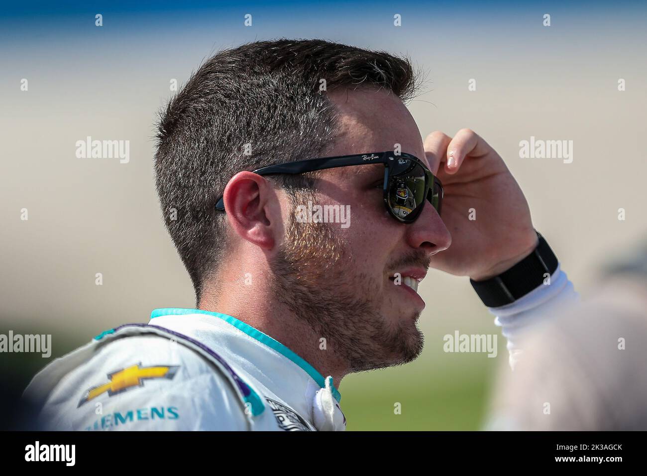 Fort Worth, Texas, USA. 25th Sep, 2022. NASCAR Cup Series driver Daniel ...