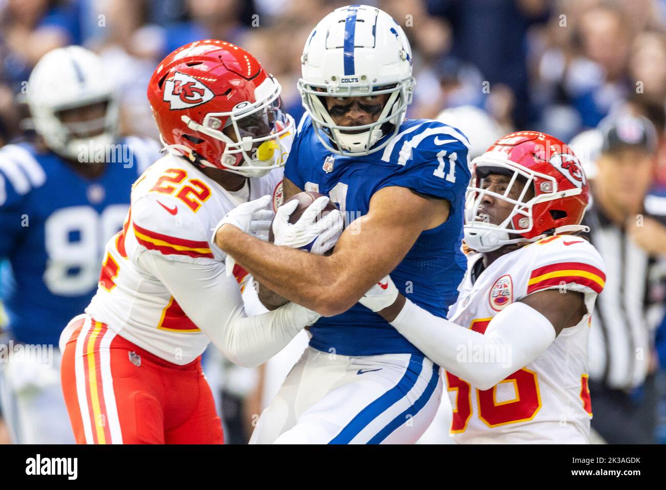 September 25, 2022: Indianapolis Colts wide receiver Michael Pittman Jr ...