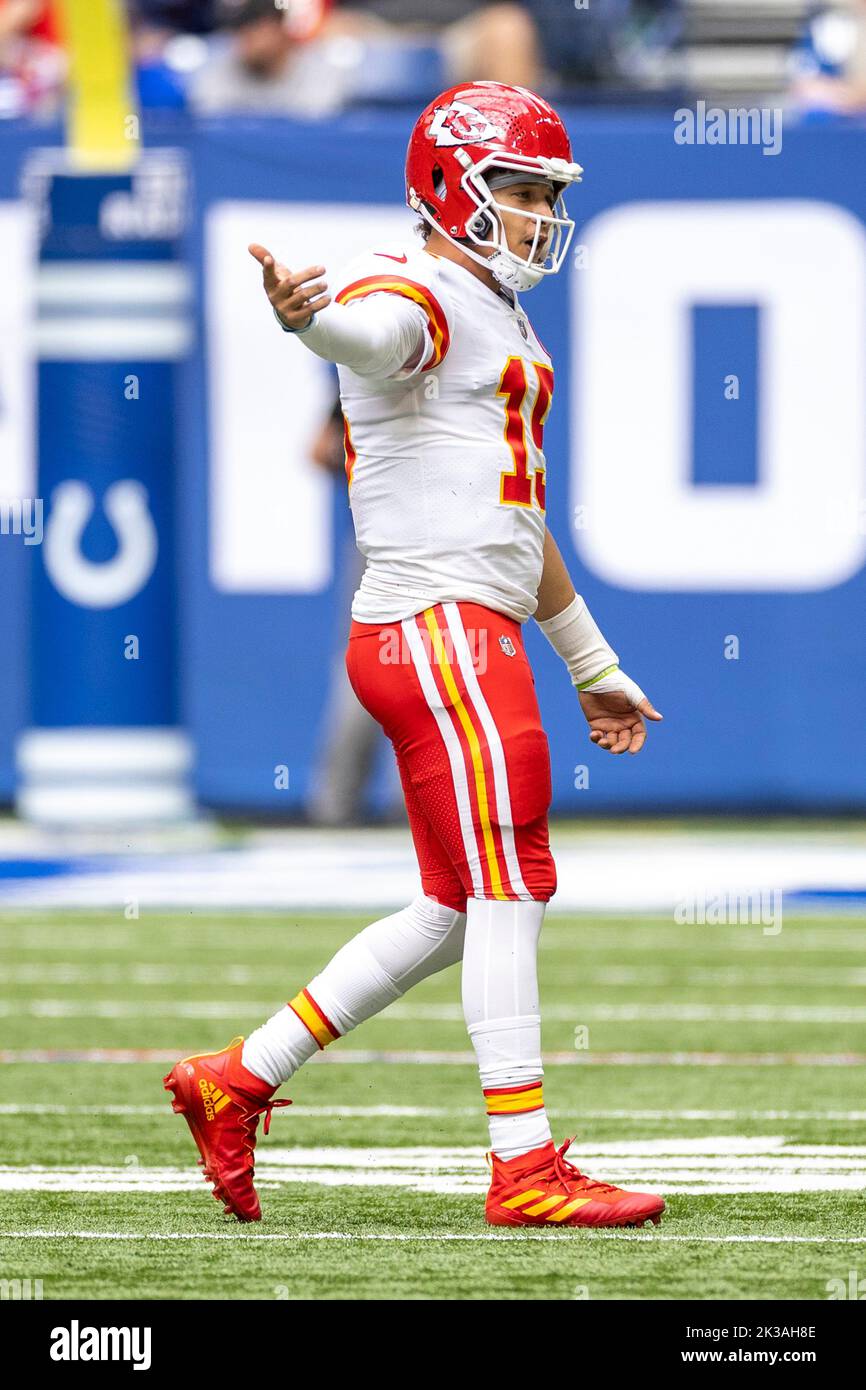 Indianapolis, Indiana, USA. 25th Sep, 2022. Kansas City Chiefs ...