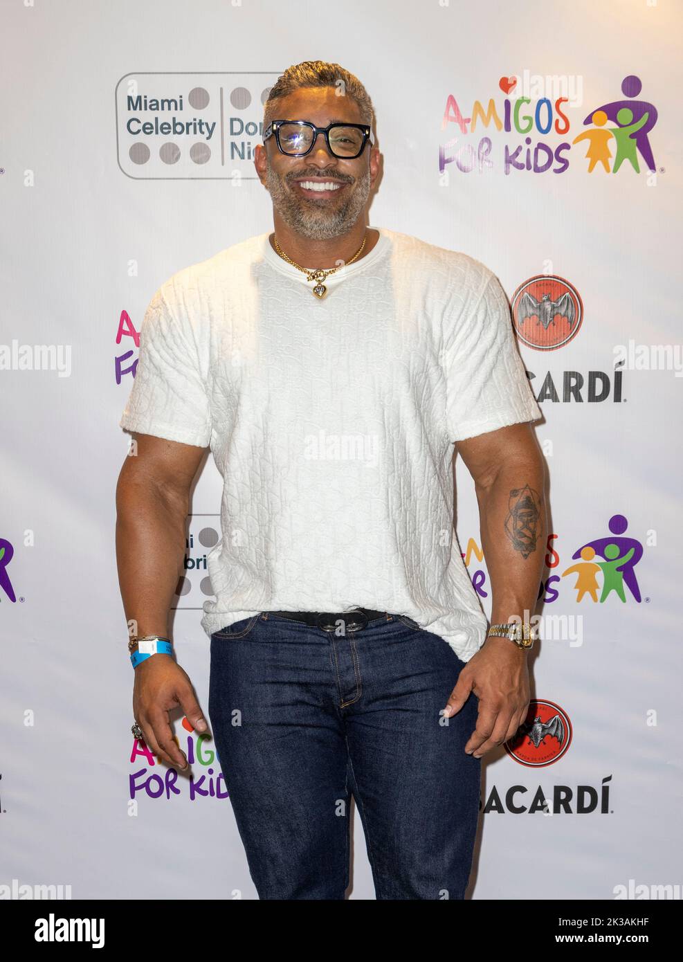 MIAMI, FL - SEP 24: Frank Avana is seen during “Amigos for Kids” Miami ...