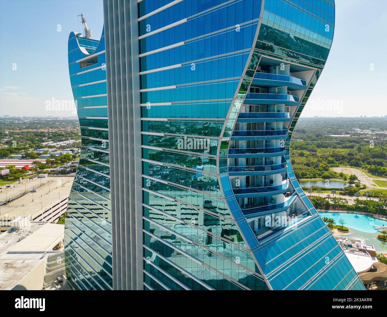 Hard rock casino oasis tower hi-res stock photography and images - Alamy