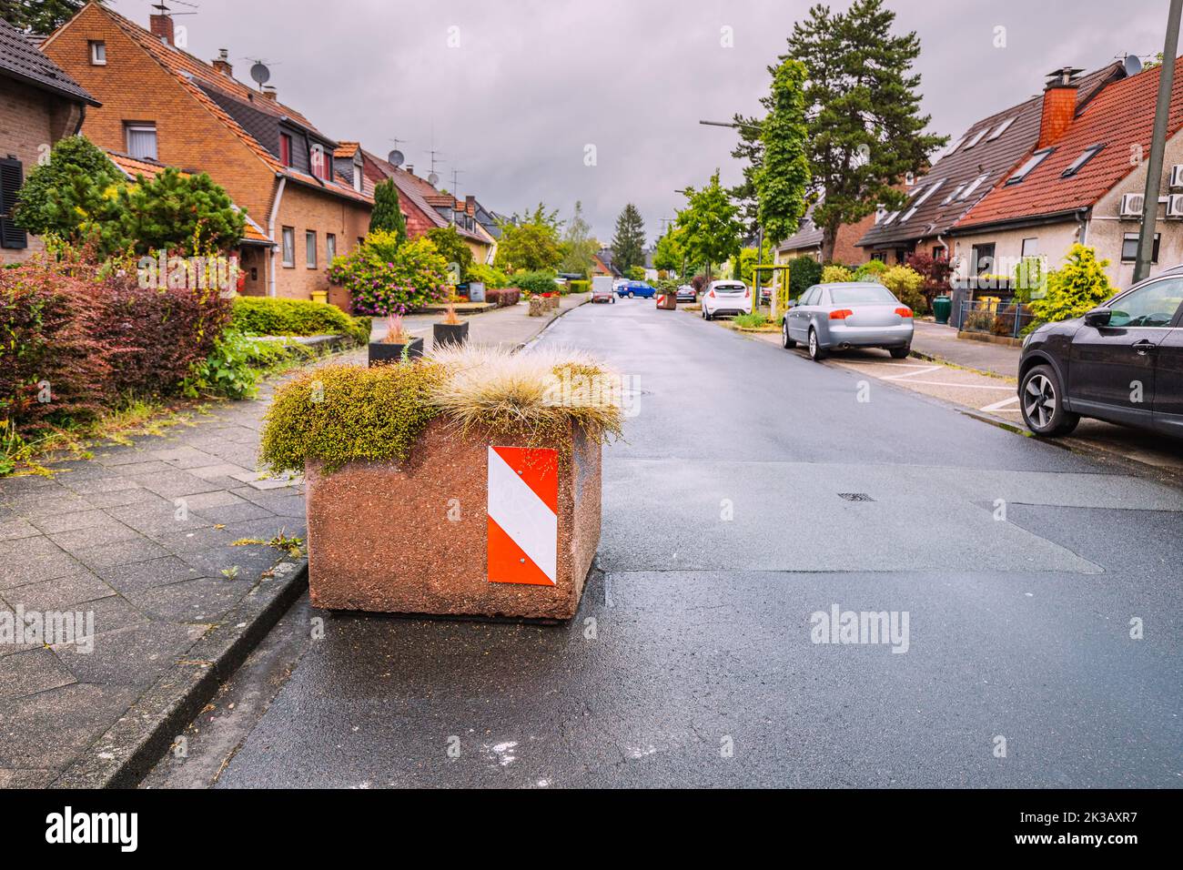 Urban street and road development for traffic calming and speed limit ...