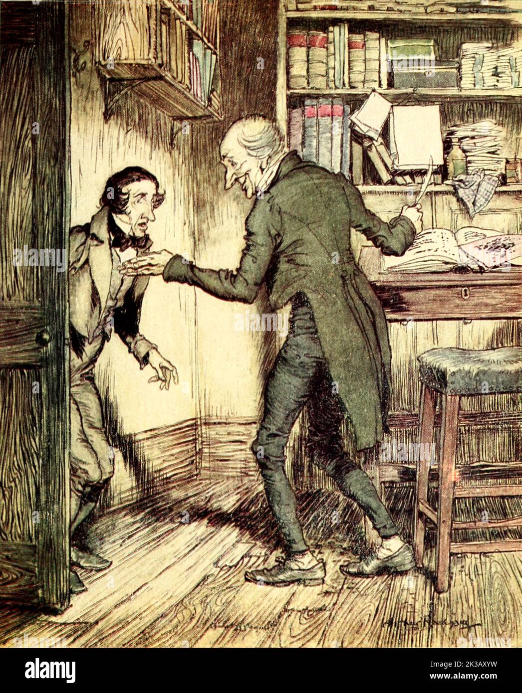 Scrooge dickens christmas carol hi-res stock photography and images - Alamy
