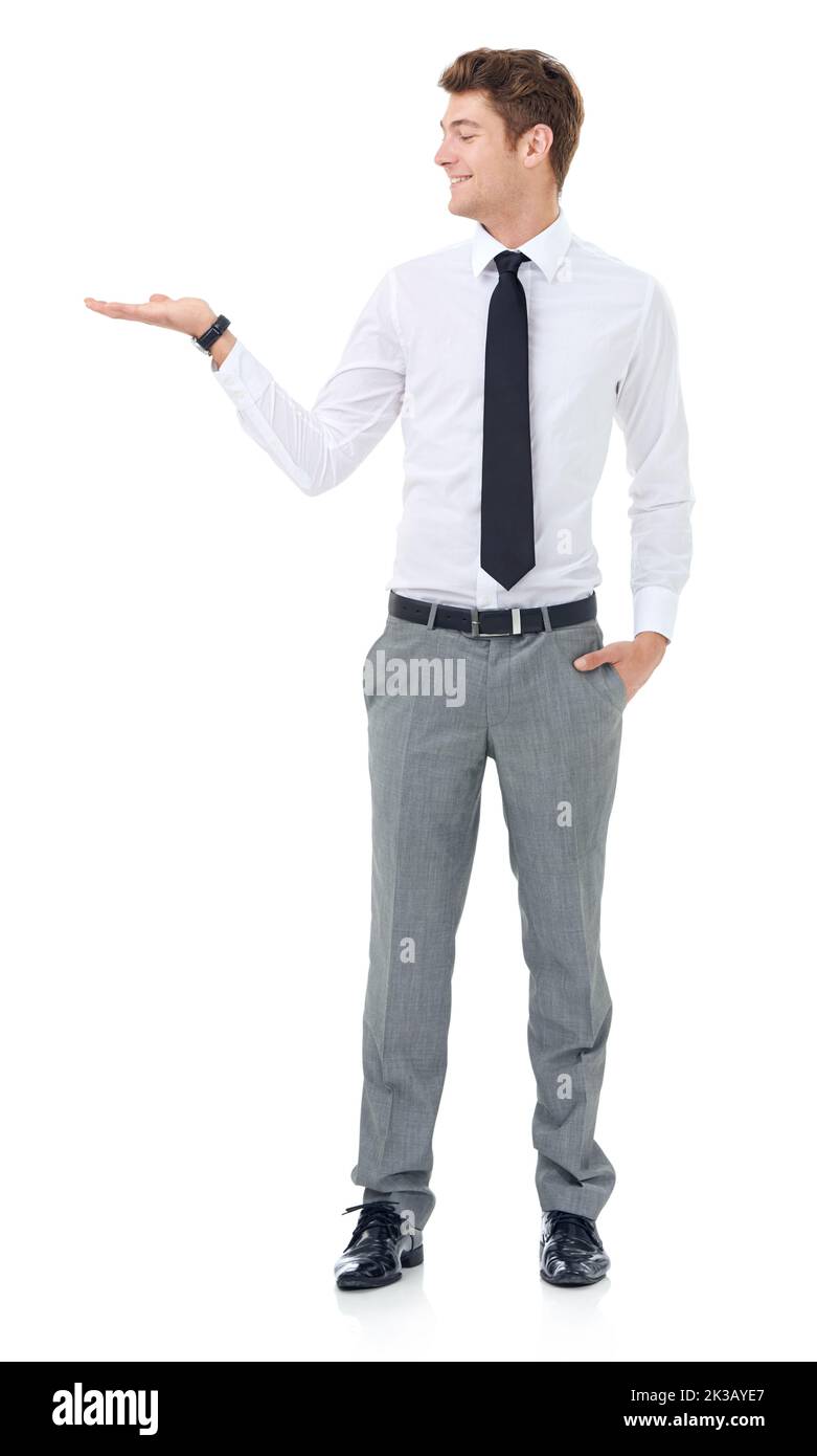 Determined to make his mark in the business world. A handsome young ...