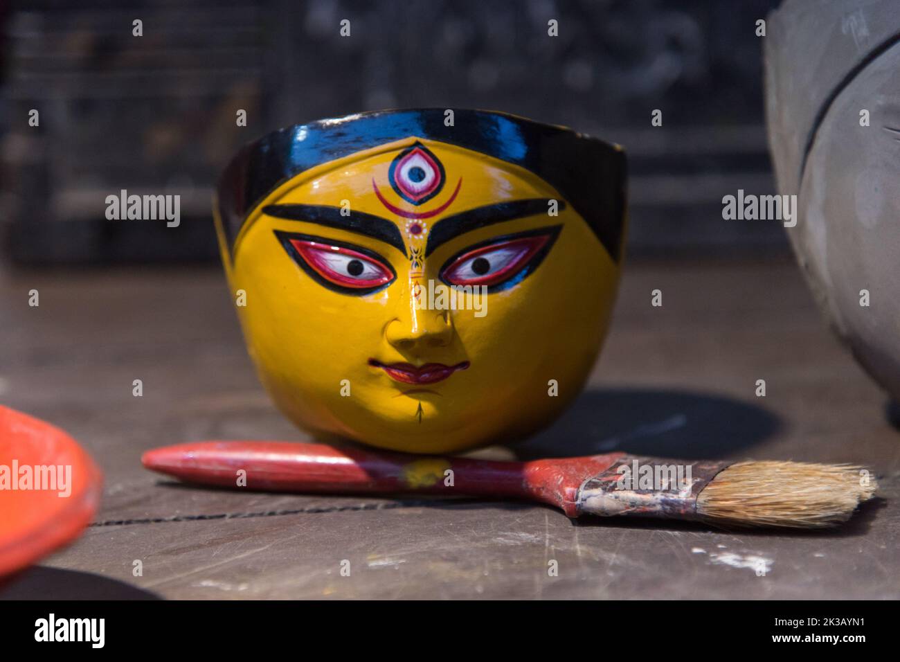Eyes of durga hi-res stock photography and images - Alamy