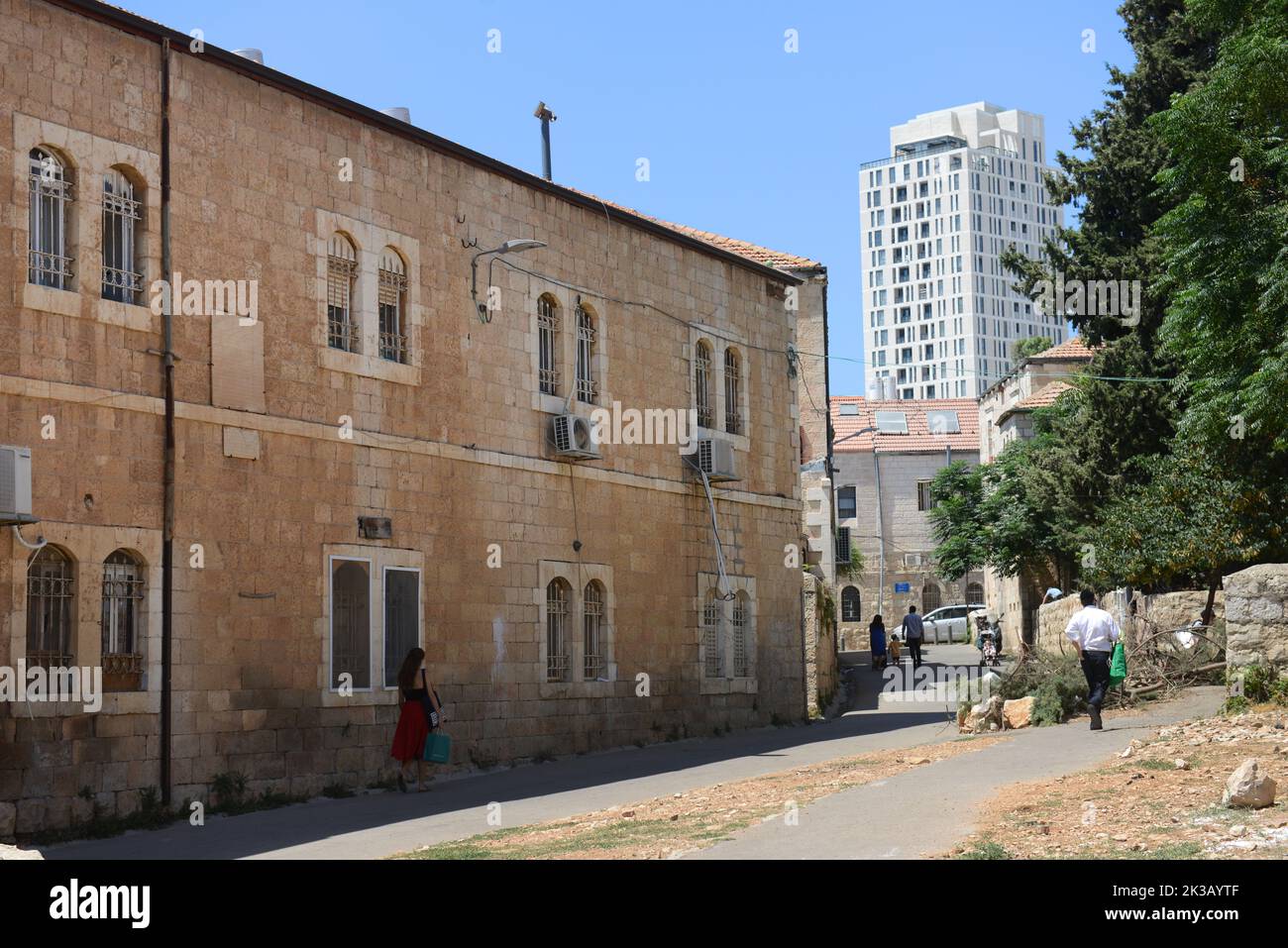 Historical buildings in the traditional courtyard neighborhood of ...