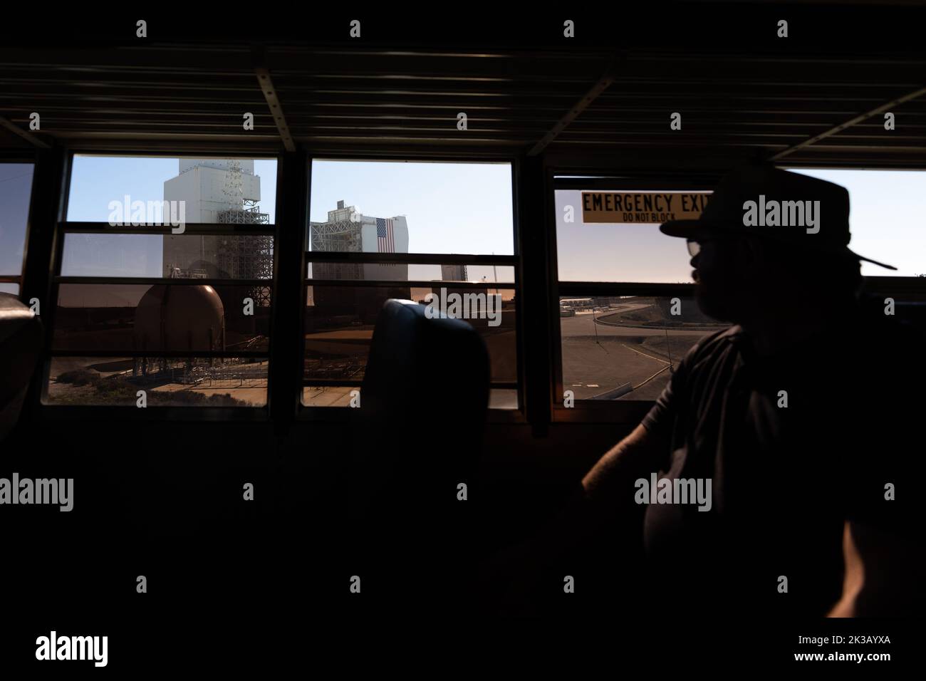 Sep 24, 2022; Lompoc, California, USA; A photographer looks at the ...