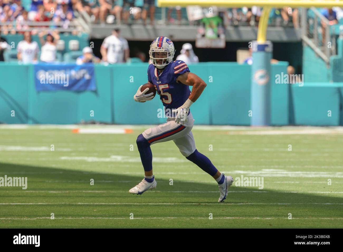 Sunday, September 25, 2022; Miami Gardens, FL USA; Buffalo Bills wide ...