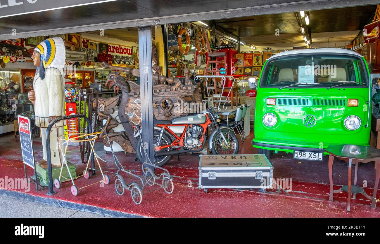 The entrance to the old 20th Century collectible shop at the end of ...