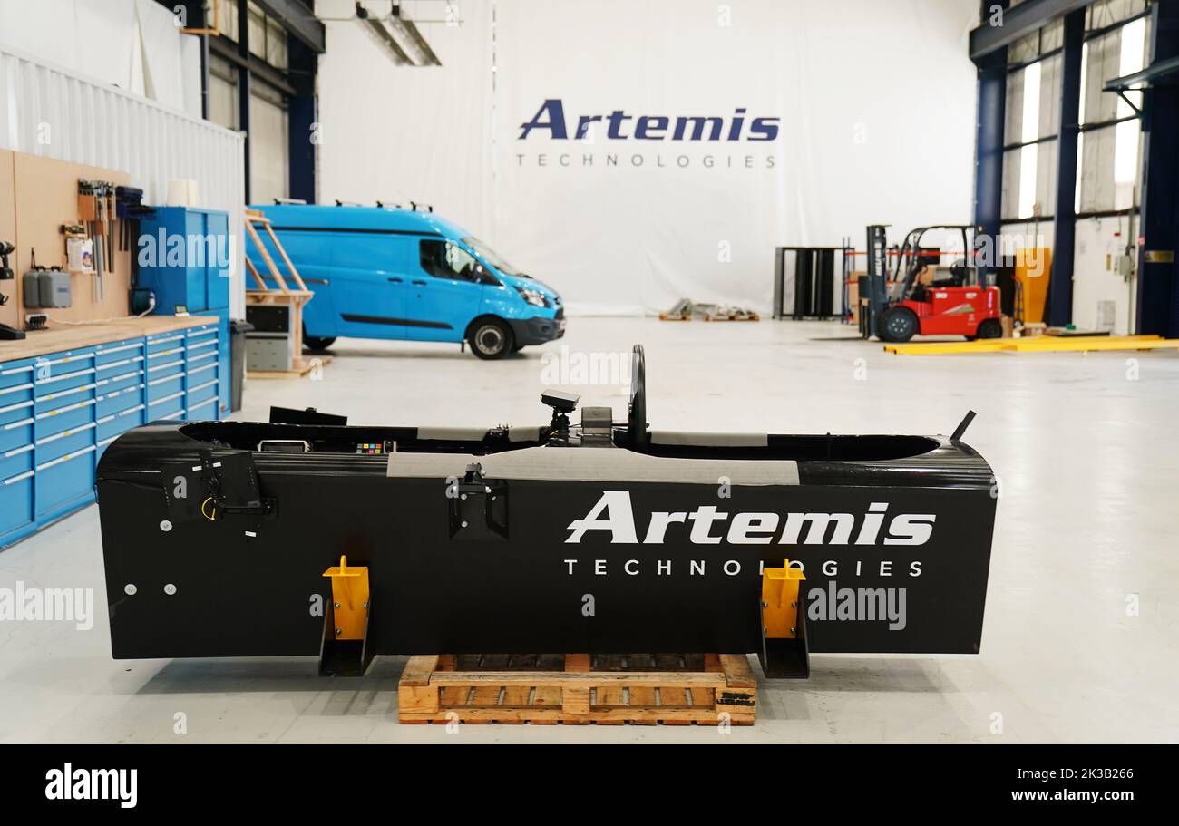 Artemis Technologies manufacturing facility in Belfast as the company ...