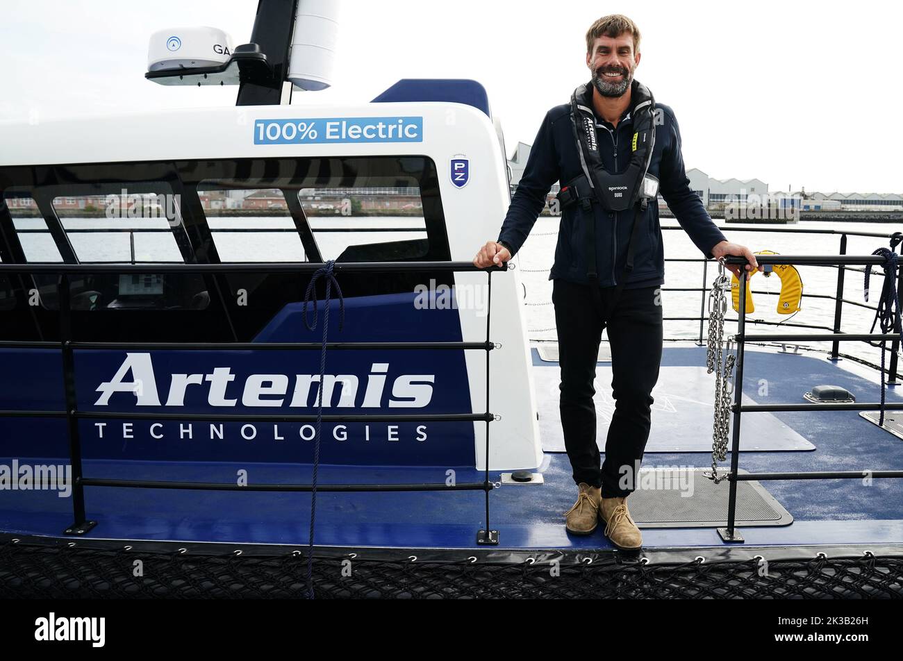 Artemis Technologies CEO Dr Iain Percy, a two-time Team GB Olympic ...