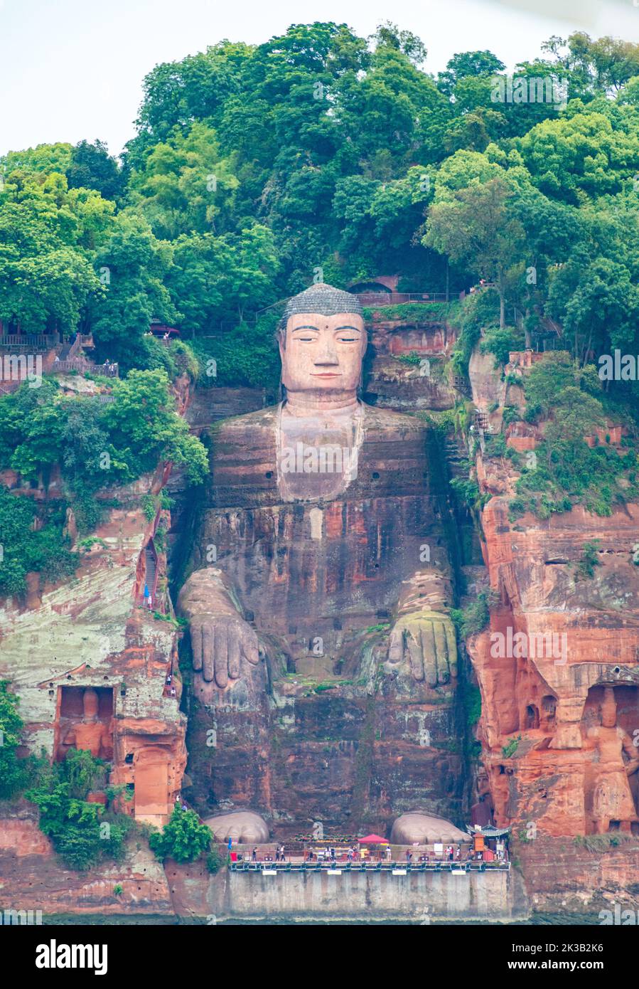 Beautiful Scenery of Leshan Giant Buddha Scenic Area, Sichuan Province ...