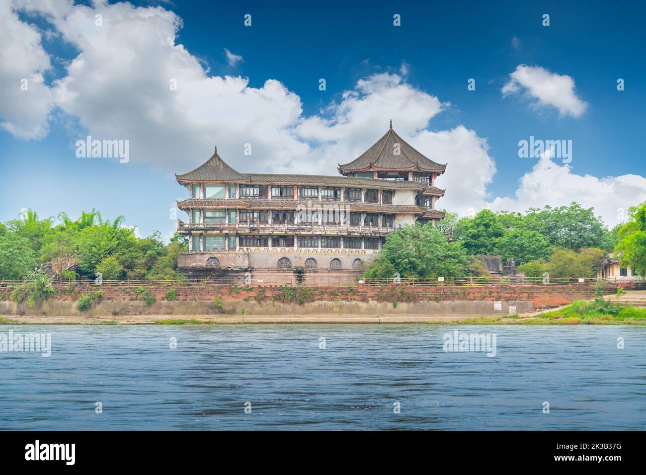 Beautiful Scenery of Leshan Giant Buddha Scenic Area, Sichuan Province ...
