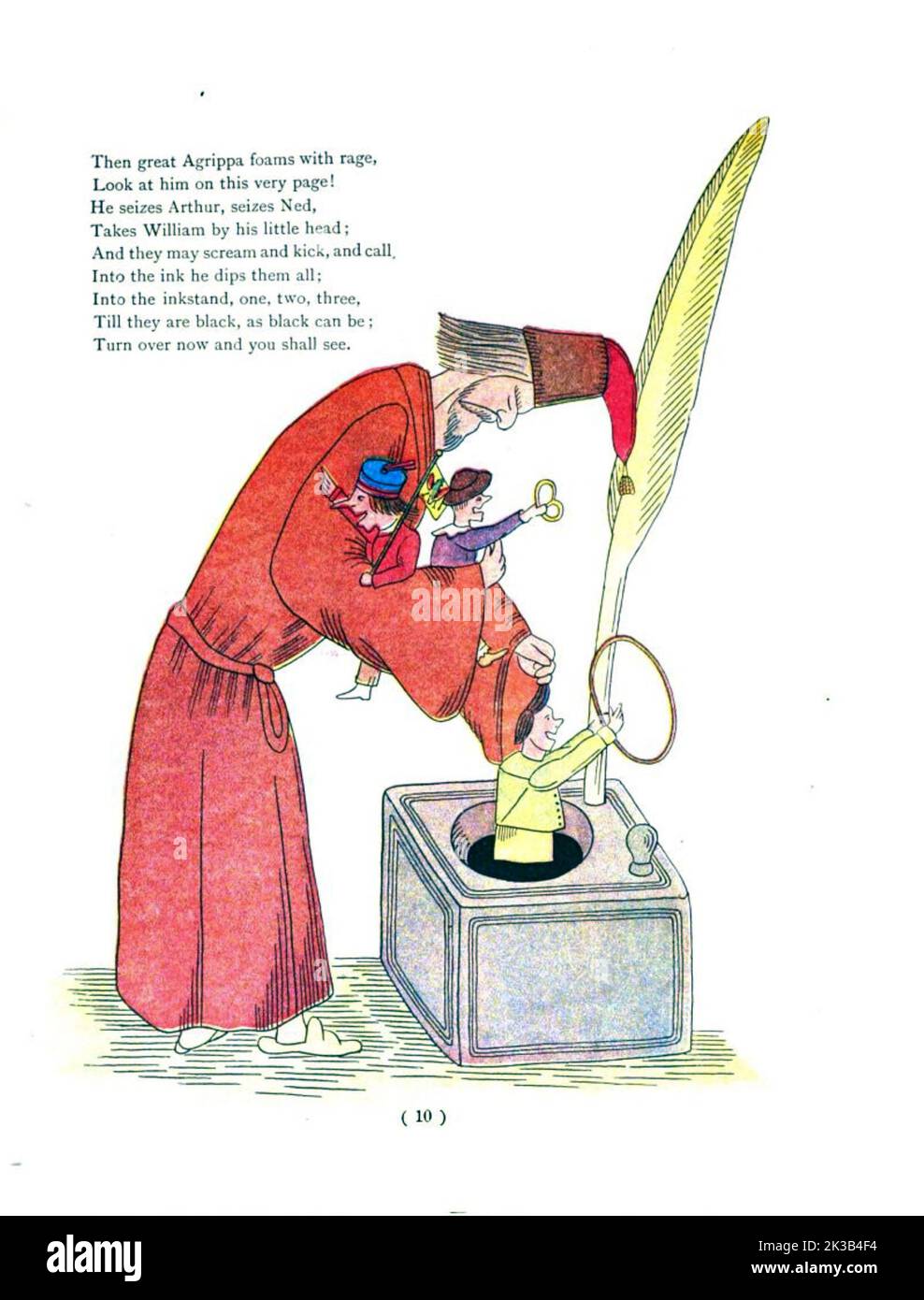 The Story of the Inky Boys from ' The Struwwelpeter painting book ...