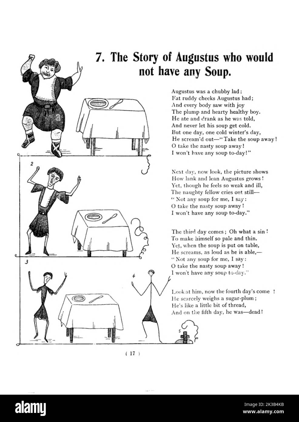 The Story of Augustus who would not have any Soup from ' The ...