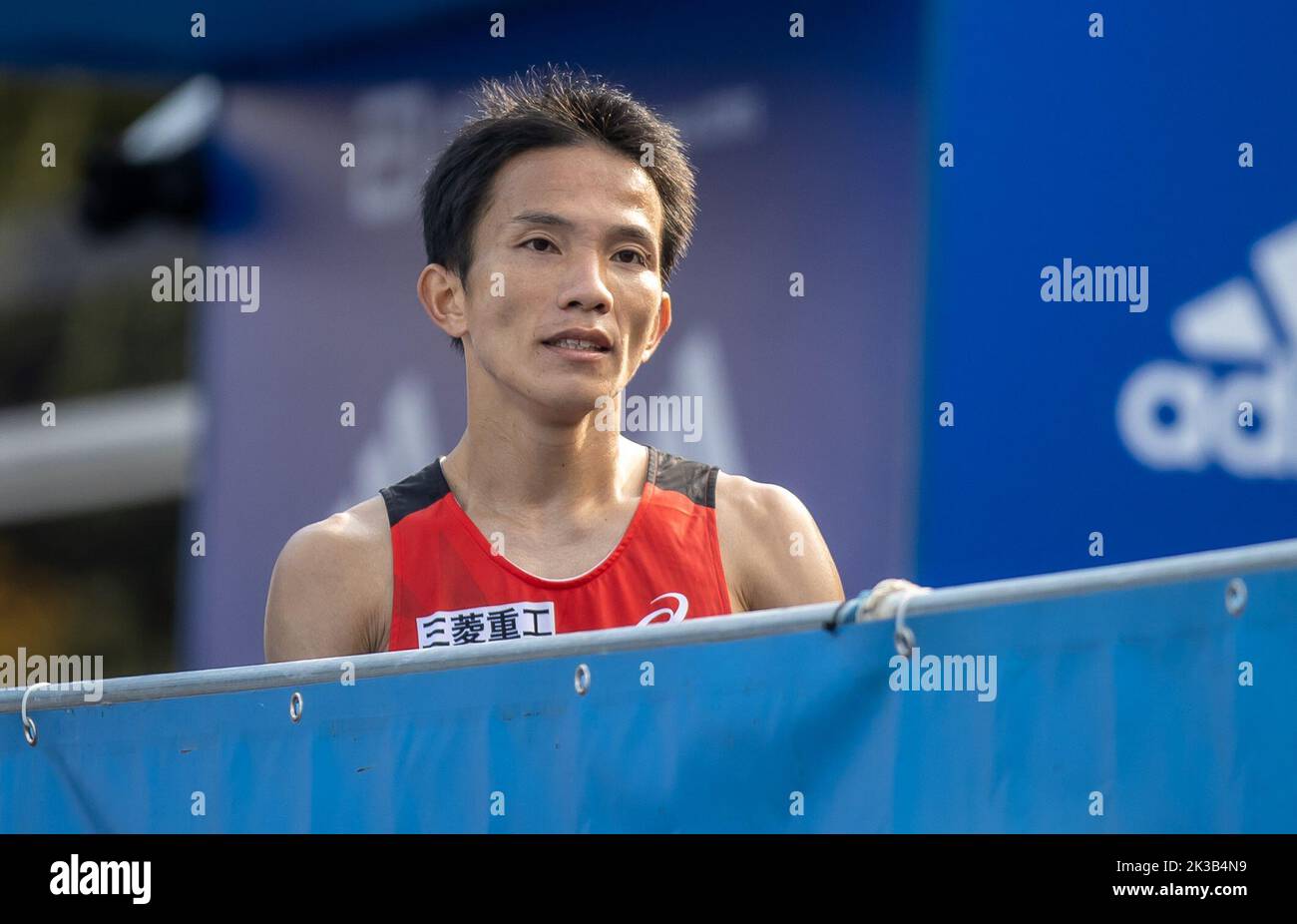 Berlin, Germany. 25th Sep, 2022. Athletics: Marathon, men's decision ...