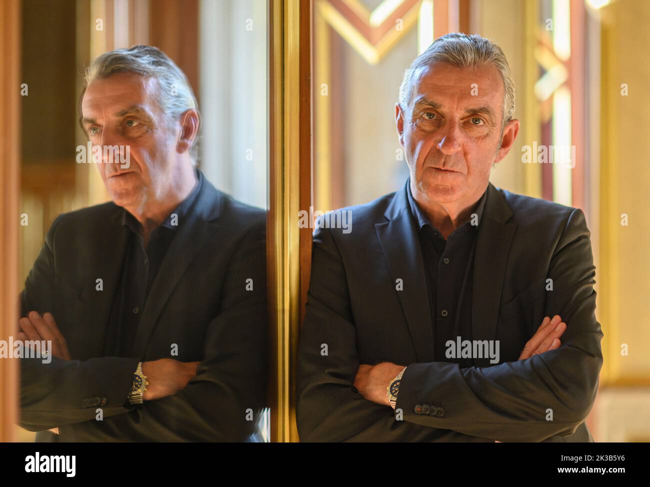 25 September 2022, Saxony, Dresden: Ralf Minge, sports director of ...