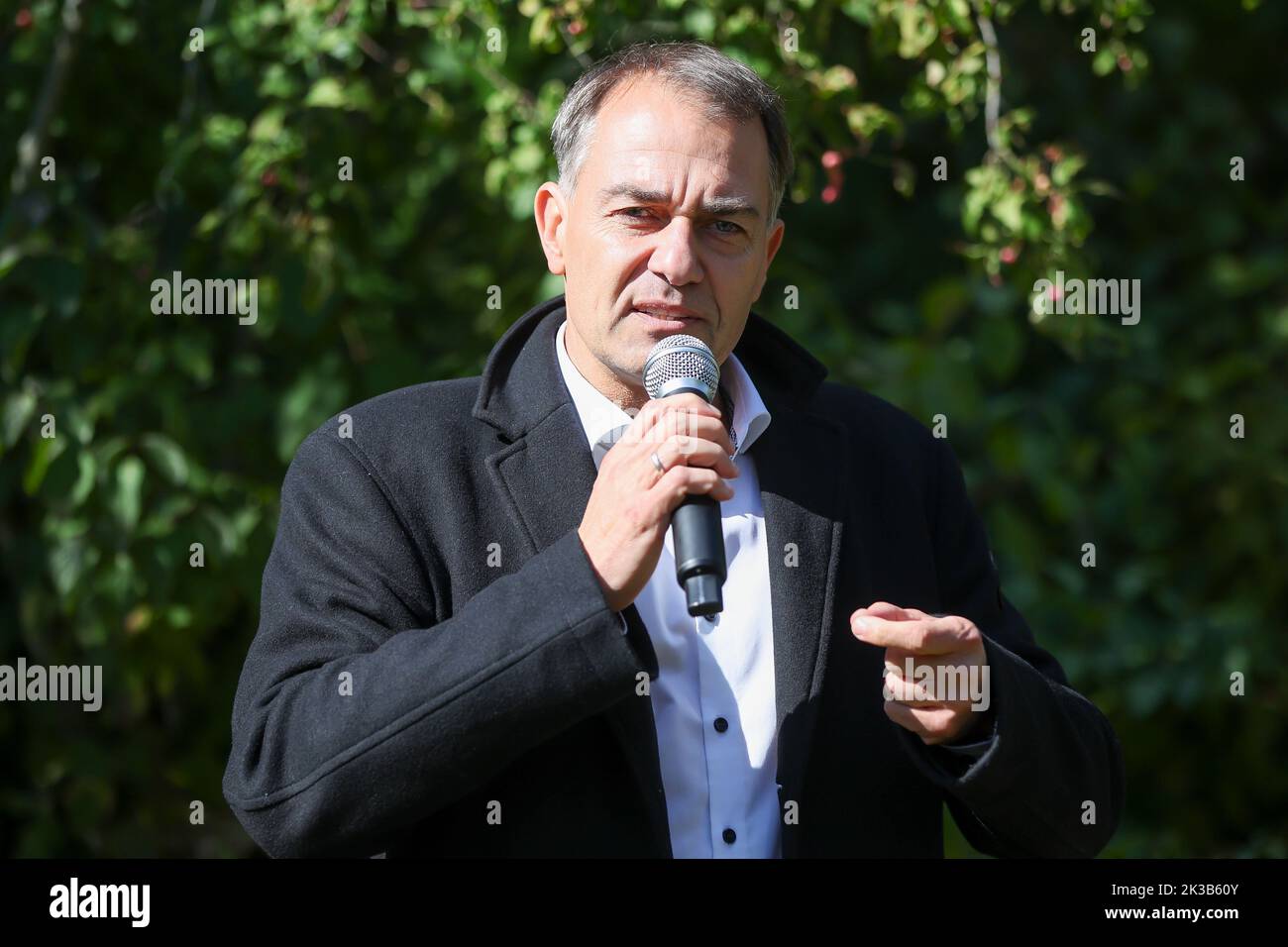 Weimar, Germany. 21st Sep, 2022. Peter Kleine (non-party), Lord Mayor ...