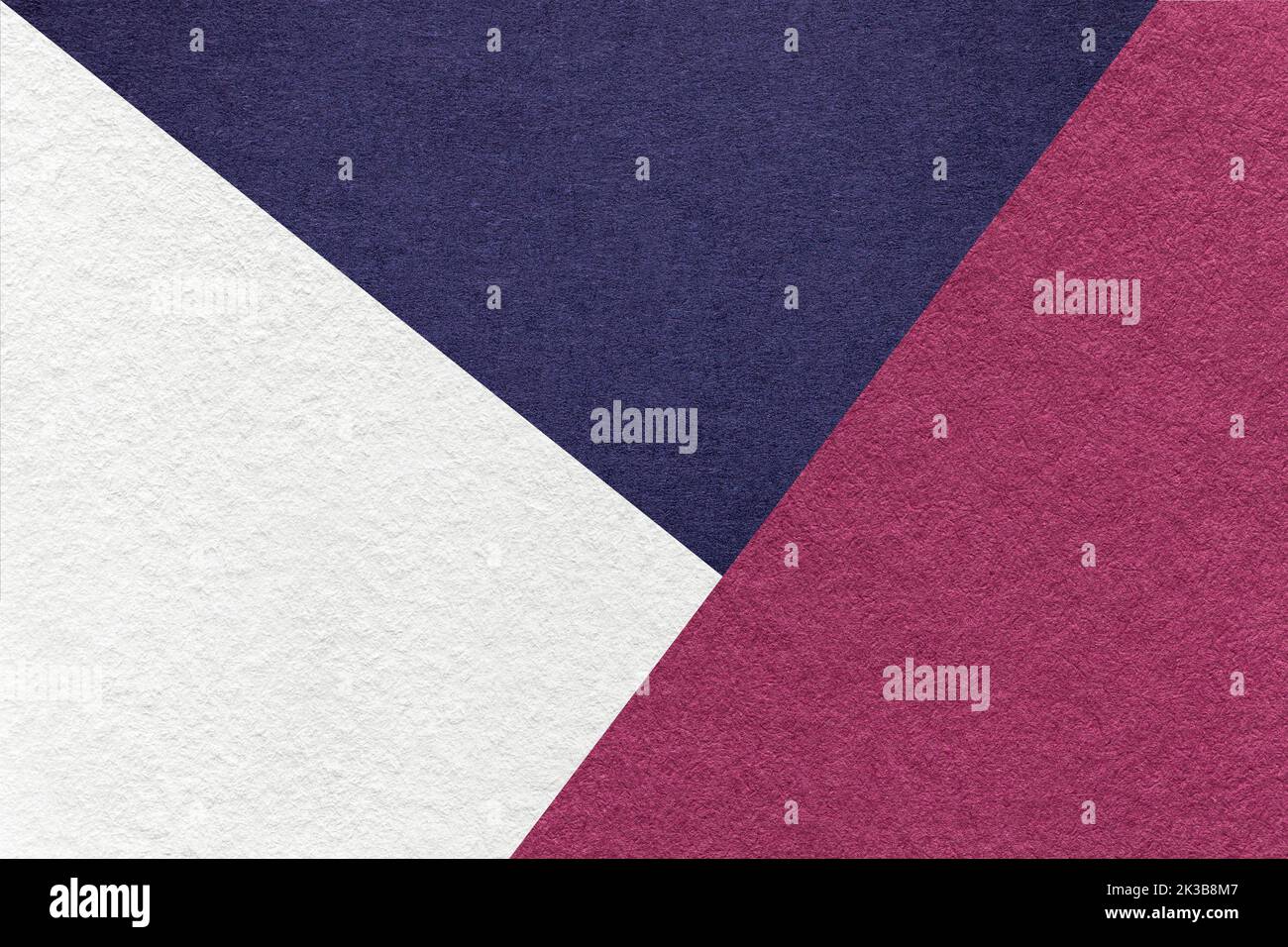 Texture of craft white, wine and navy blue shade color paper background ...