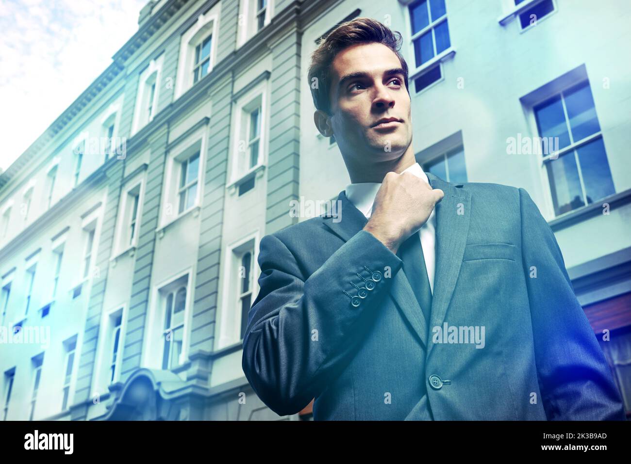 Handsome men in suit hi-res stock photography and images - Alamy
