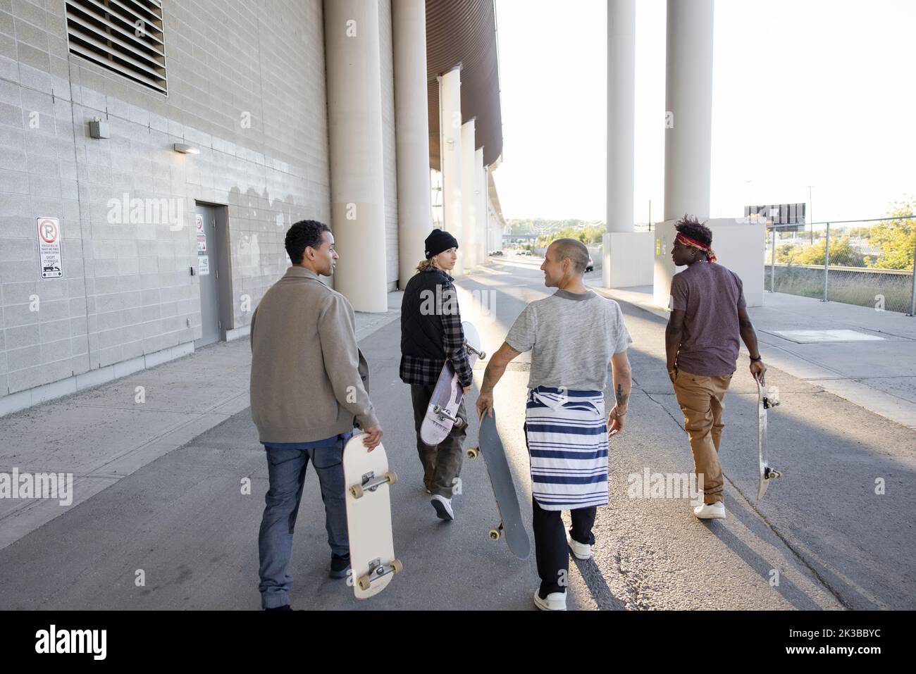 Walking into building hi-res stock photography and images - Alamy