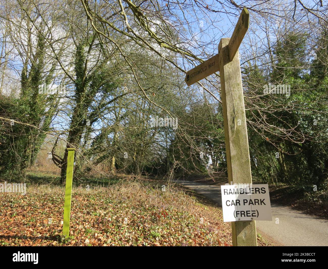 Cotswold Way long distance footpath National Trail. The Cotswolds AONB ...