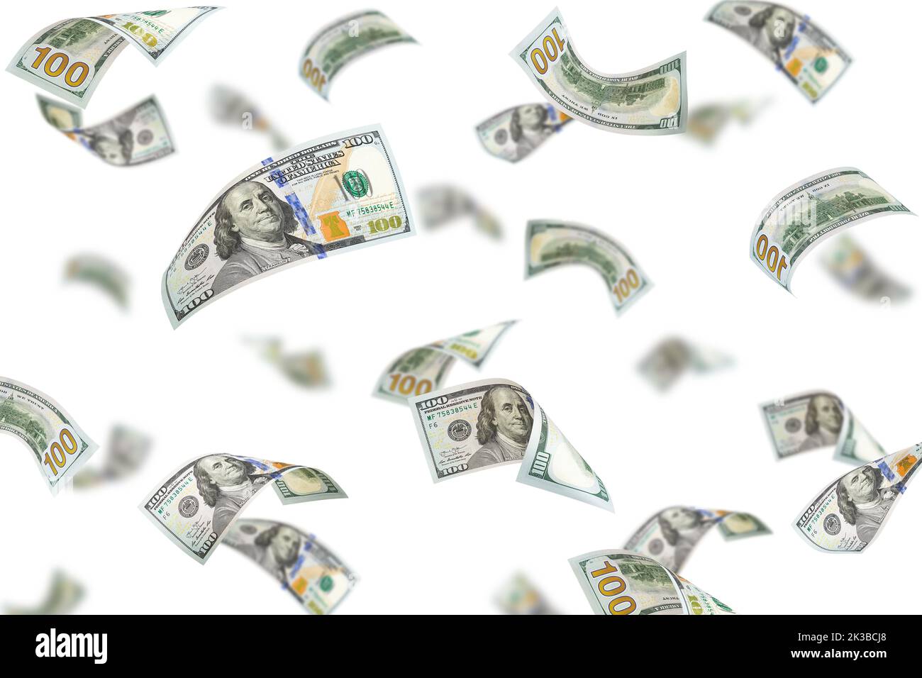 100 dollar bill whole hi-res stock photography and images - Alamy