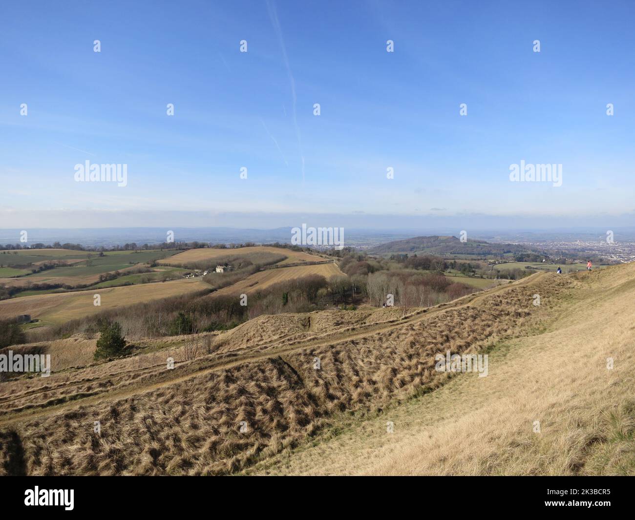 Cotswold Way long distance footpath National Trail. The Cotswolds AONB ...
