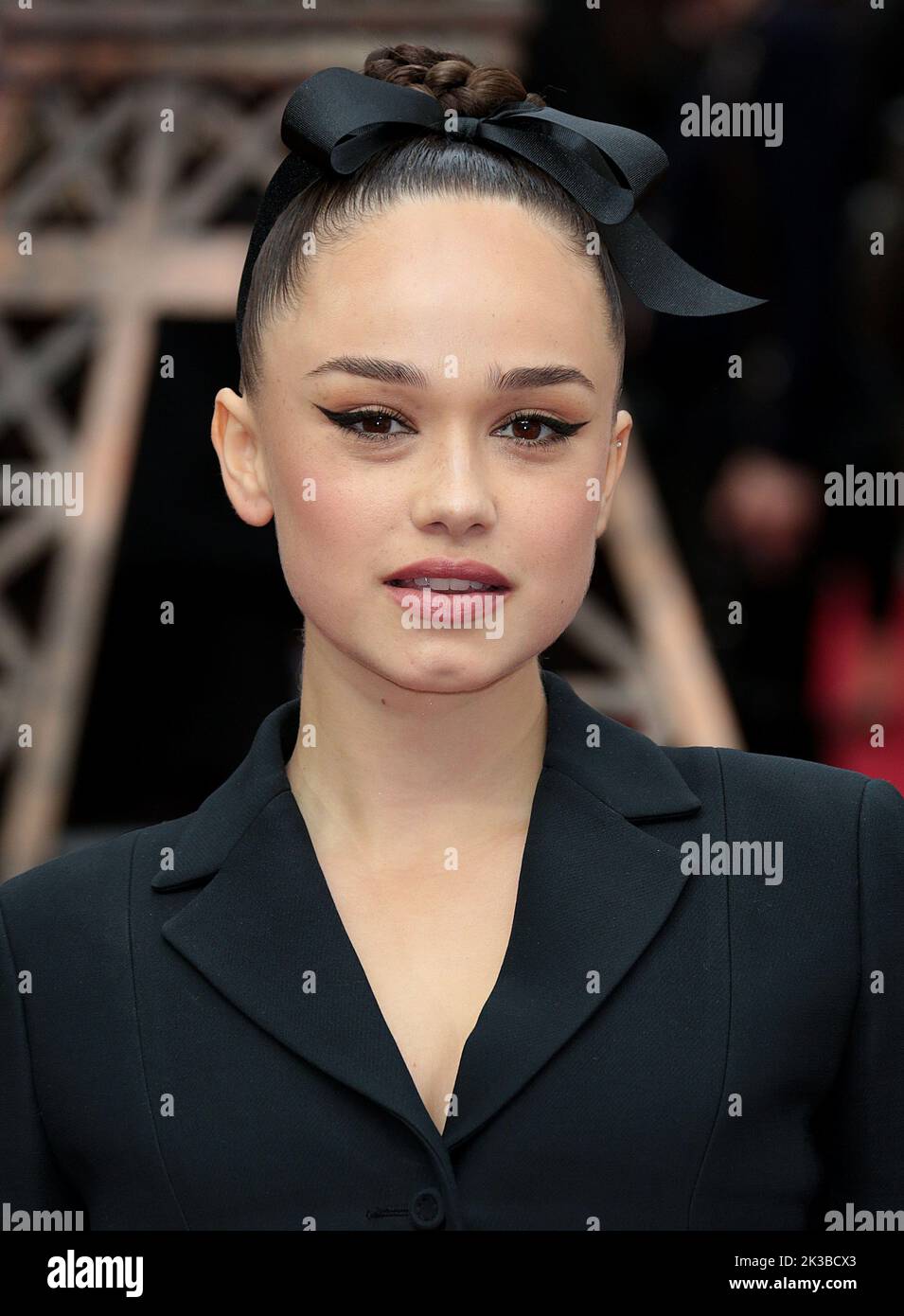 Sep 25, 2022 - London, England, UK - Rose Williams attending Mrs Harris ...