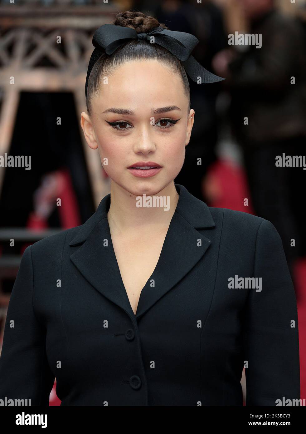 Sep 25, 2022 - London, England, UK - Rose Williams attending Mrs Harris ...