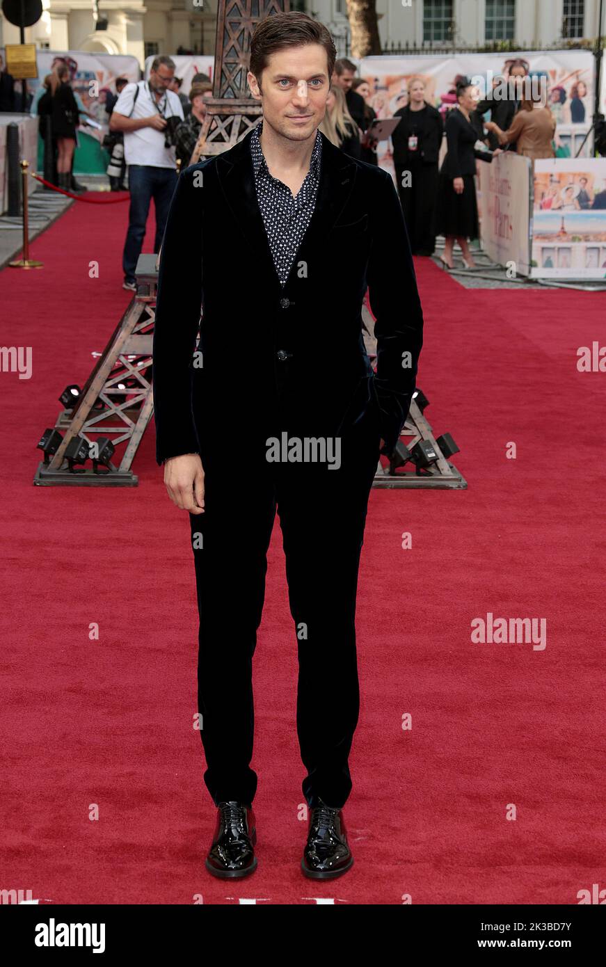 Sep 25, 2022 - London, England, UK - Lucas Bravo attending Mrs Harris ...