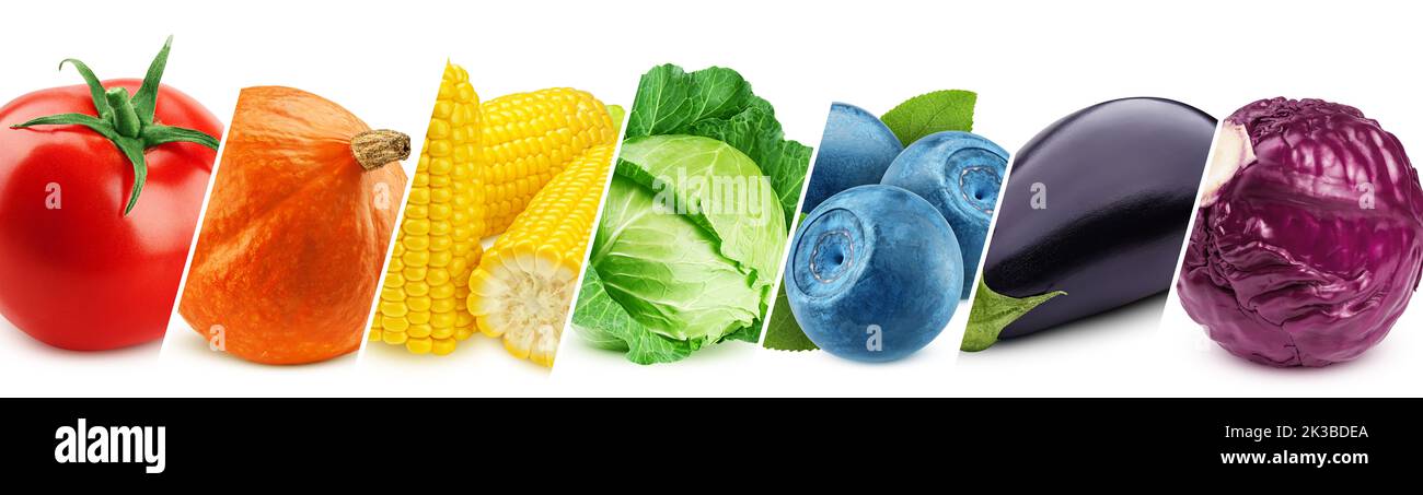 Healthy food collage hi-res stock photography and images - Alamy