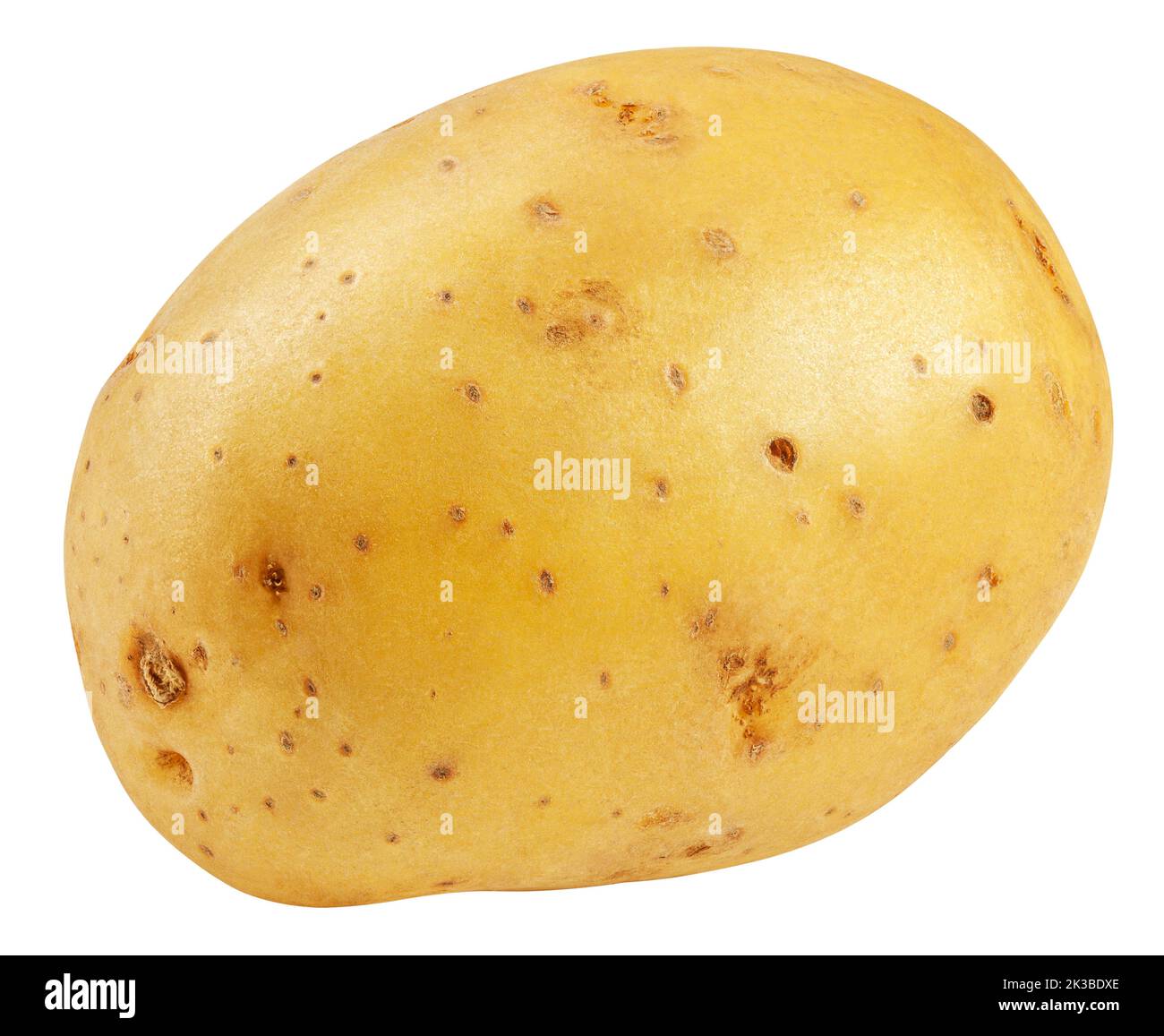 potato, isolated on white background, clipping path, full depth of ...