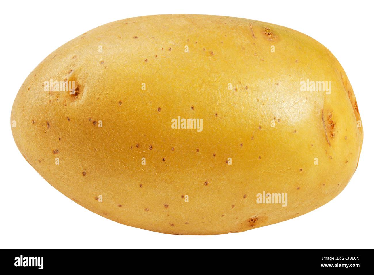 potato, isolated on white background, clipping path, full depth of ...