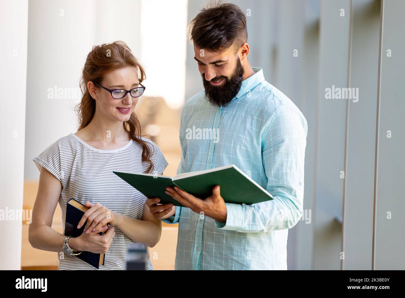 Education friendship people concept. Group of happy students learning ...