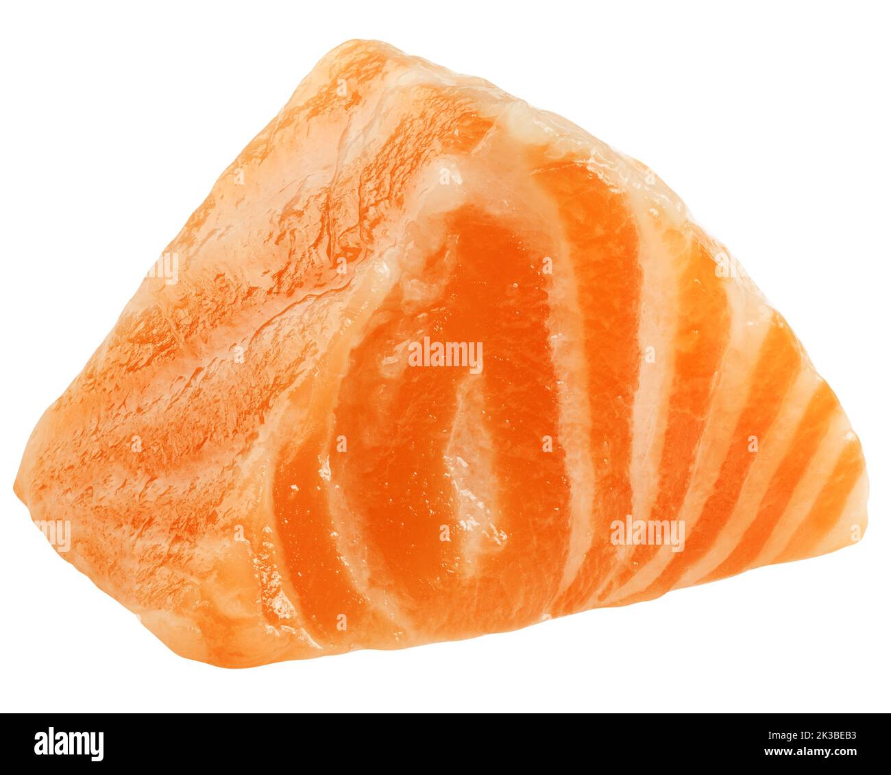 raw salmon, fish isolated on white background, clipping path, full ...