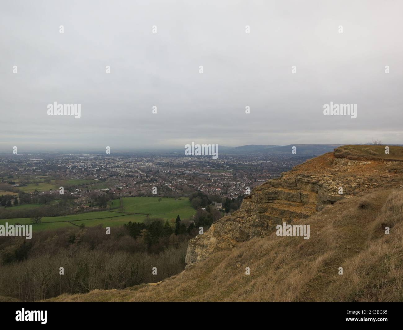 Cotswold Way long distance footpath National Trail. The Cotswolds AONB ...