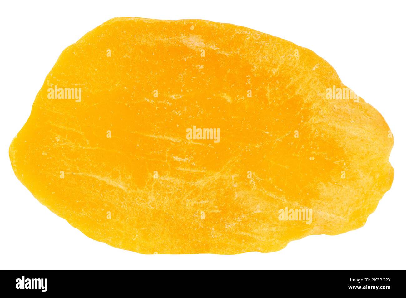 Dried Mango, isolated on white background, clipping path, full depth of ...