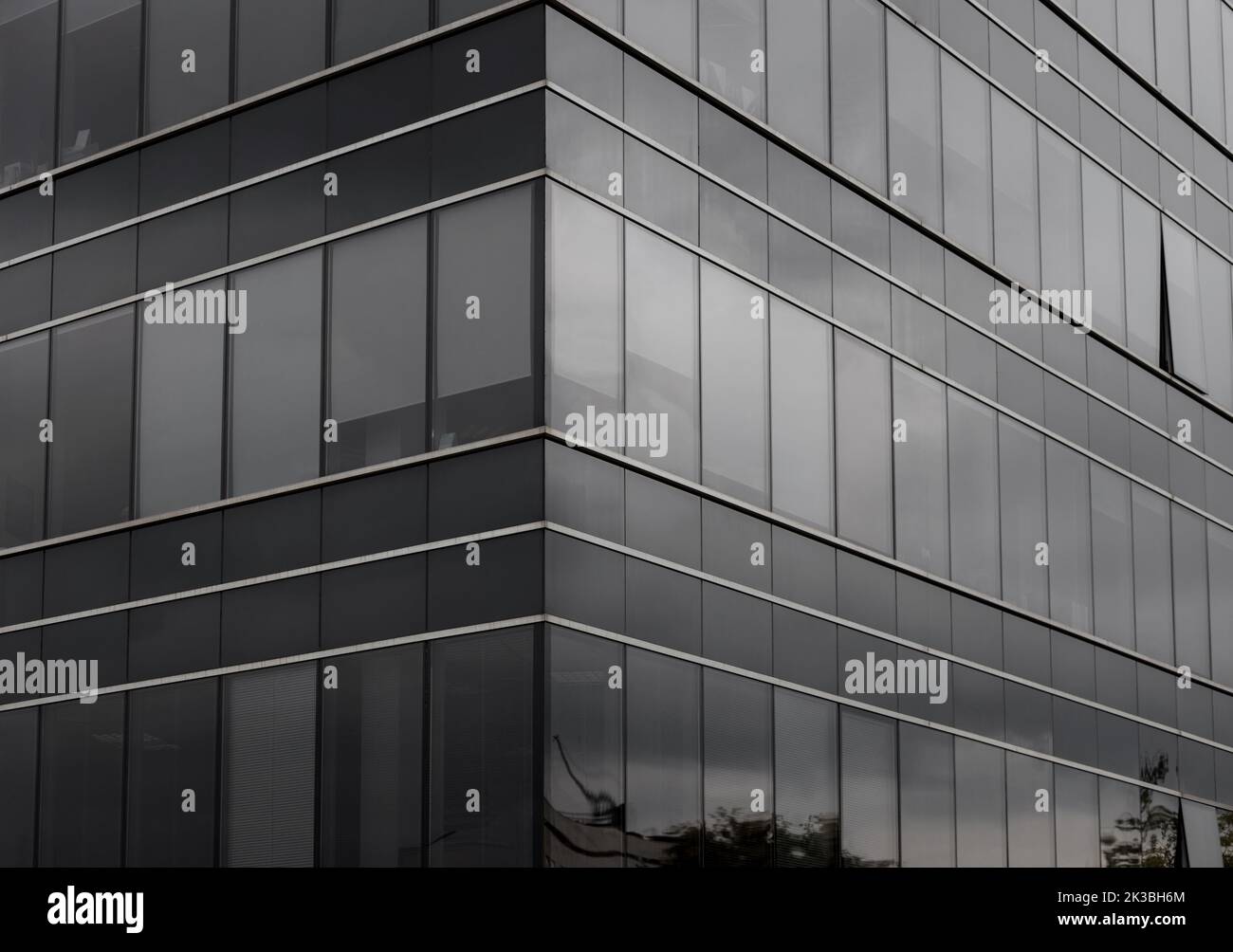 modern city urban architecture. corner of office building Stock Photo ...