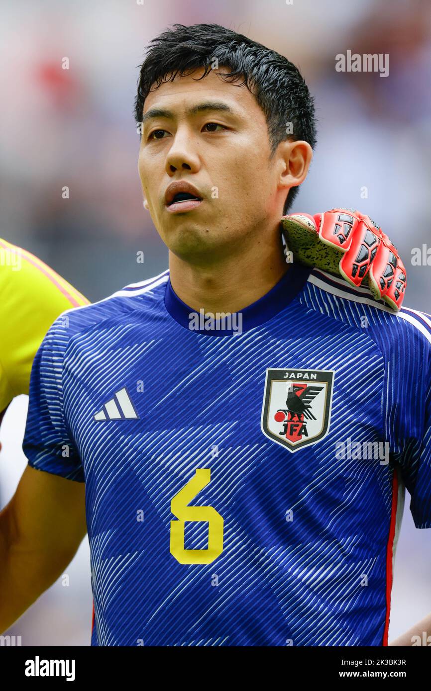 Dusseldorf, Germany. 23rd Sep, 2022. Wataru Endo (JPN) Football/Soccer ...