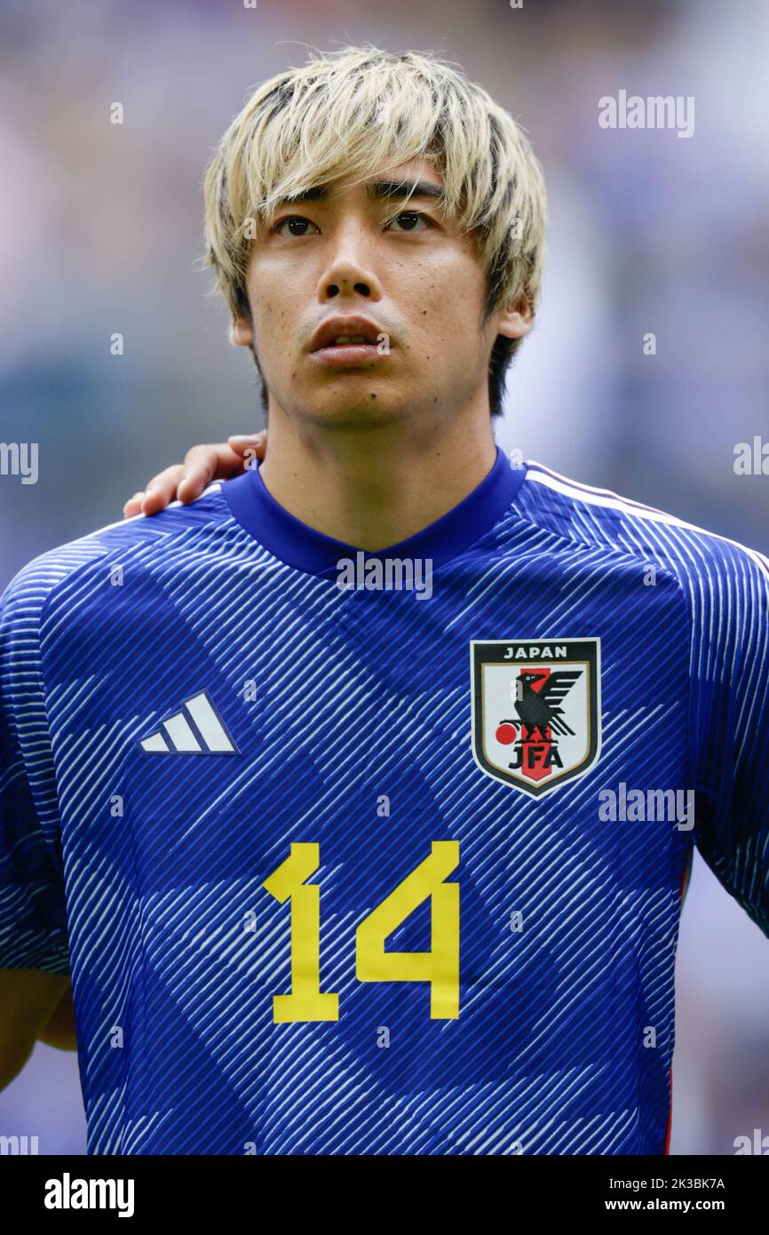 Dusseldorf, Germany. 23rd Sep, 2022. Junya Ito (JPN) Football/Soccer ...