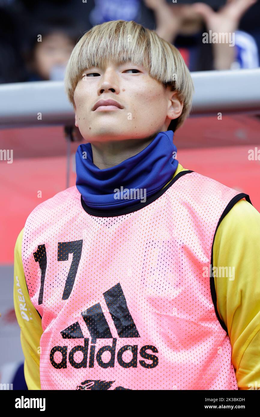 Dusseldorf, Germany. 23rd Sep, 2022. Kyogo Furuhashi (JPN) Football ...