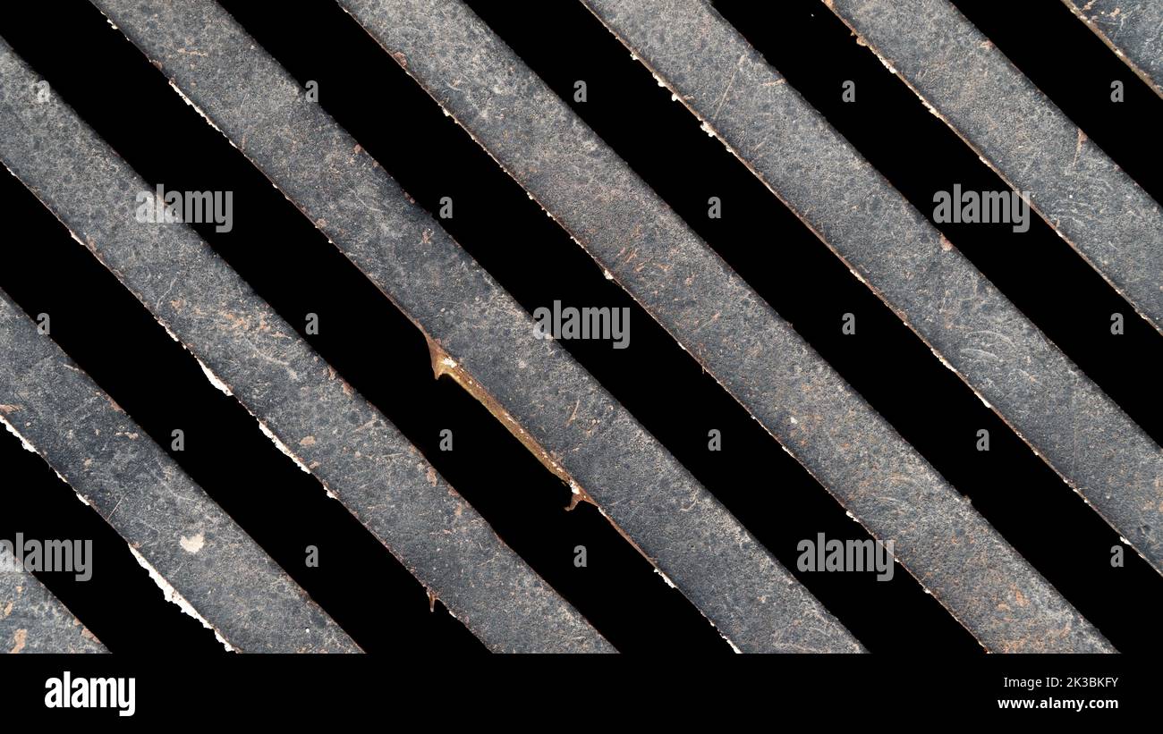 Diagonal background lines, metal grille Stock Photo - Alamy