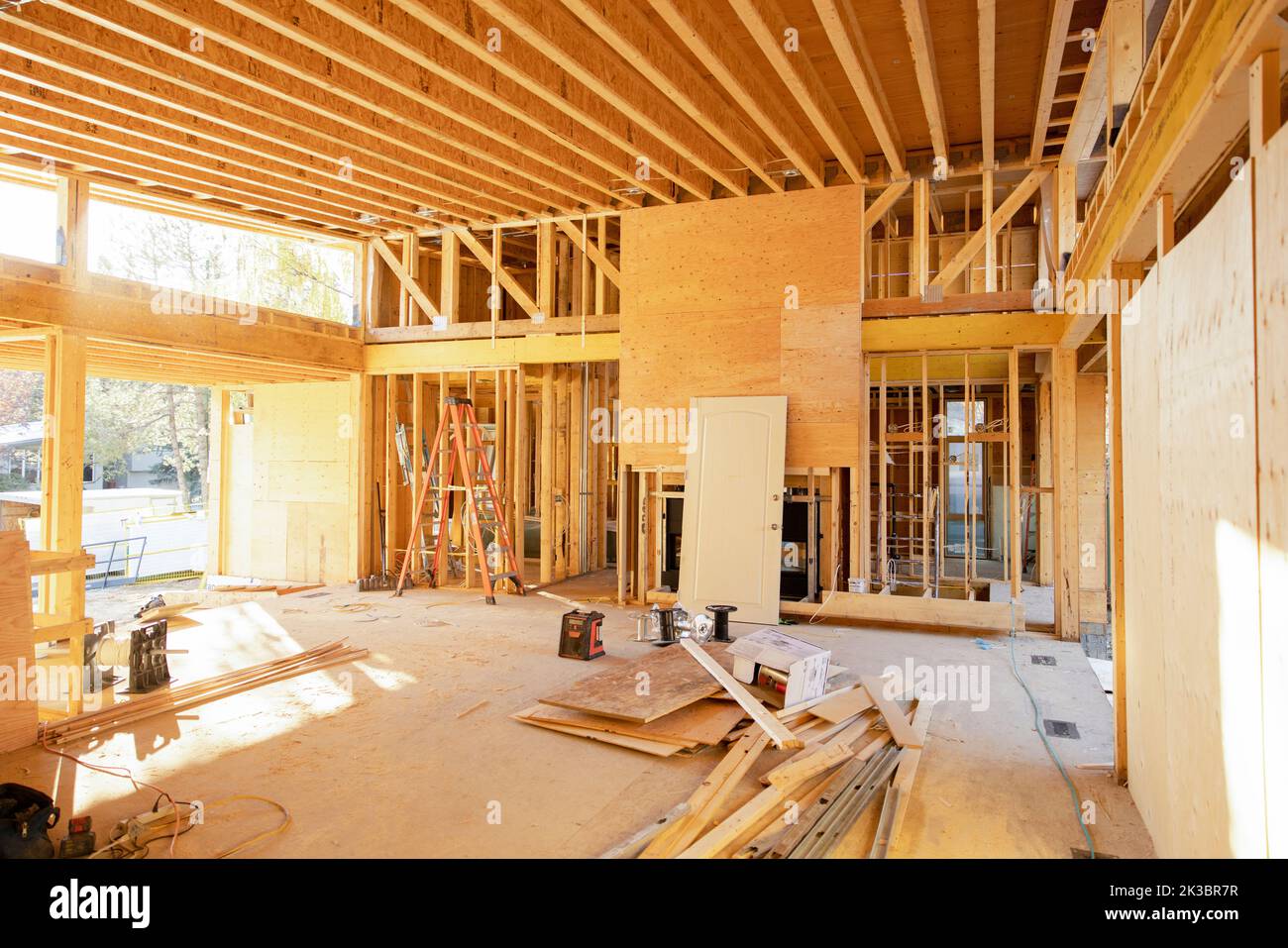 House under construction Stock Photo - Alamy