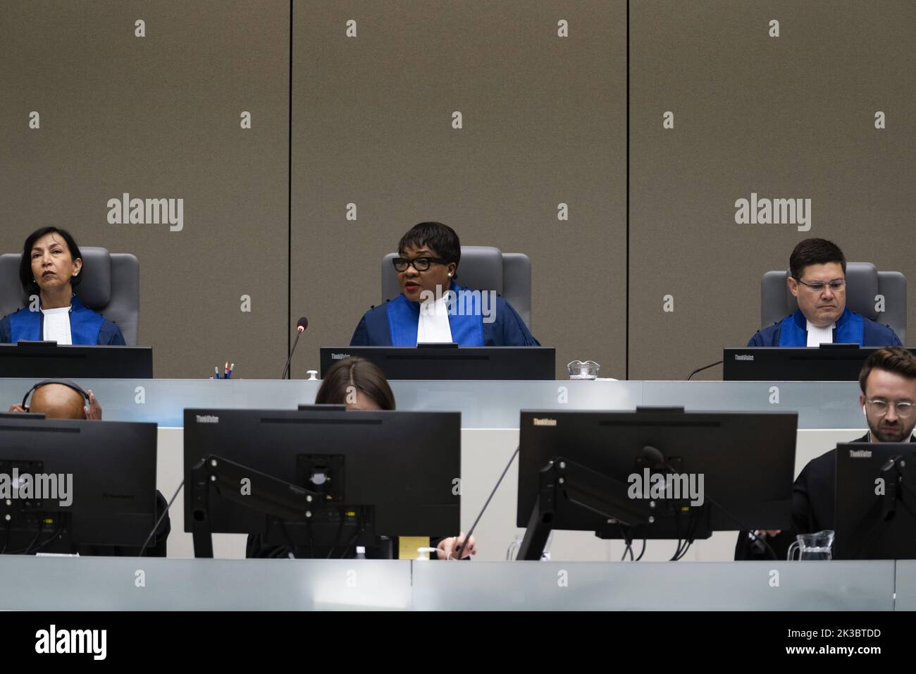 The presiding judge said hi-res stock photography and images - Alamy