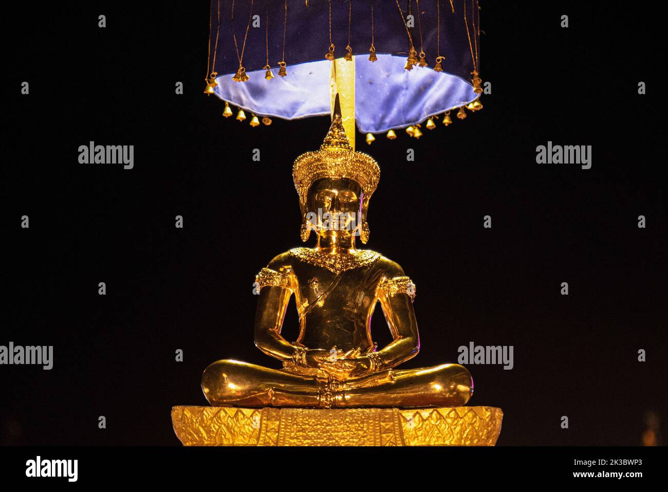 Phetchabun, Thailand. 24th Sep, 2022. A buddha statue seen during the ...